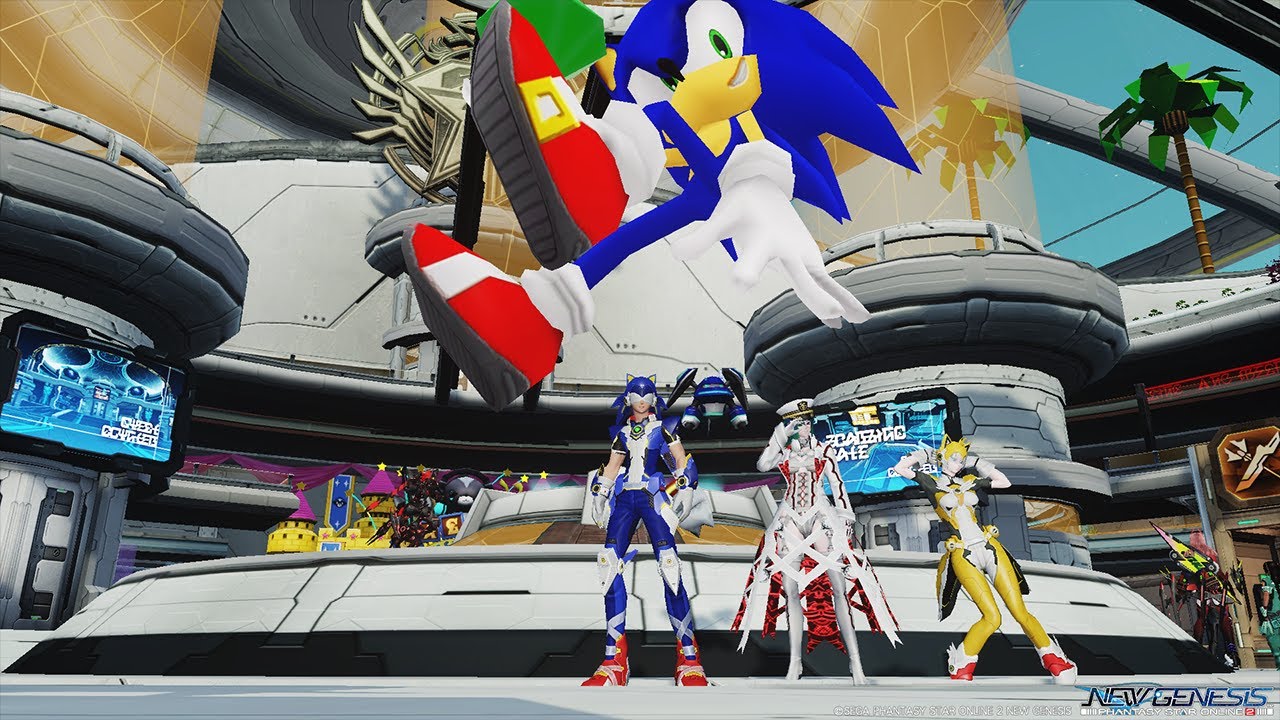 PSO2:NGS Sonic 30th & More Story Tasks! | Phantasy Star Online 2: New ...