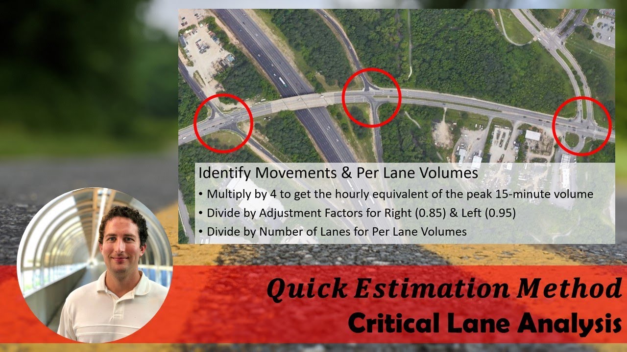 Review of Three Intersections Using Quick Estimation Method (QEM) - Critical Lane Analysis - YouTube
