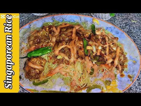 Singaporean Rice recipe by [Cooking with Aisha] - YouTube