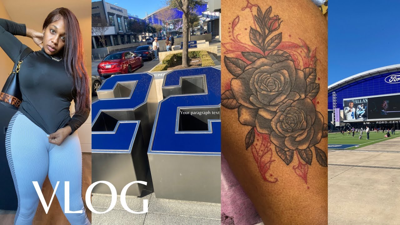VLOG | Tat Tat Tatted UP | Dallas Cowboys Super Bowl | Wash & Go | Missing Bae | Shenna Lagail ...