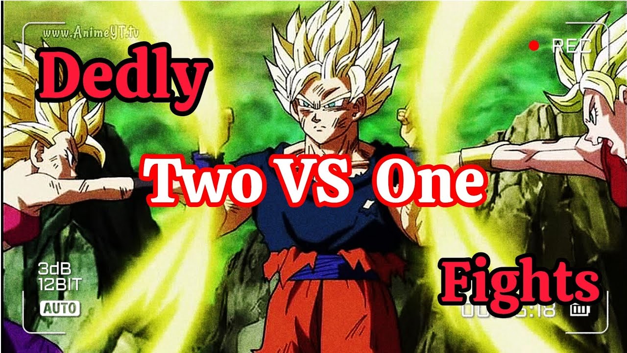 deadly 2 vs 1 fights | Anime - YouTube