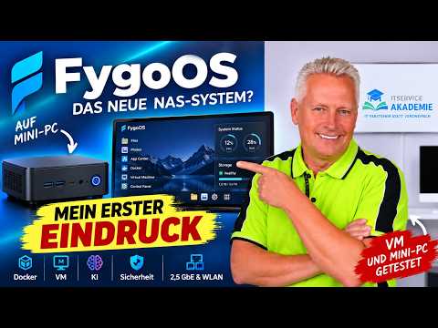 FygoOS als VM und auf dem PC: Mein erster Eindruck