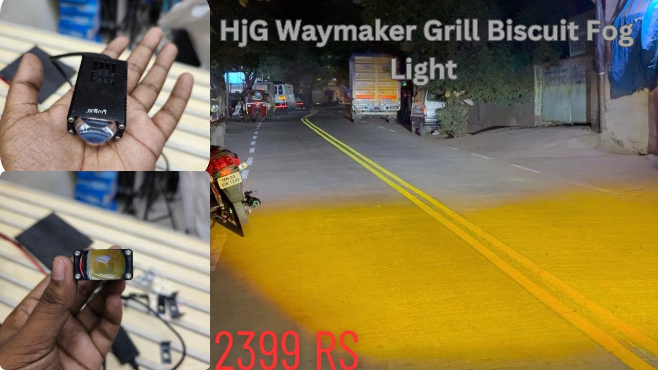 Hjg Waymaker Grill Biscuit Fog Light 📌 - YouTube