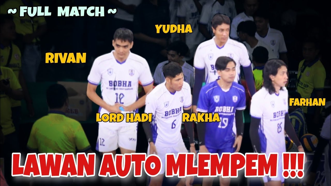Semi FinaL💥RIVAN Smash Membabi Buta🔥saat Lawan Pemain LOKAL!! Bobha Bjn ...