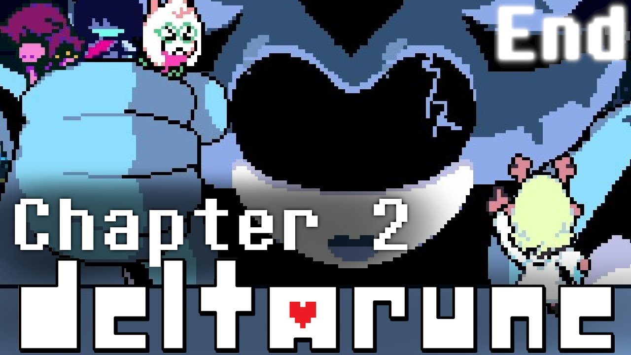 I'm not crying, you are - Deltarune Chapter 2 END - YouTube