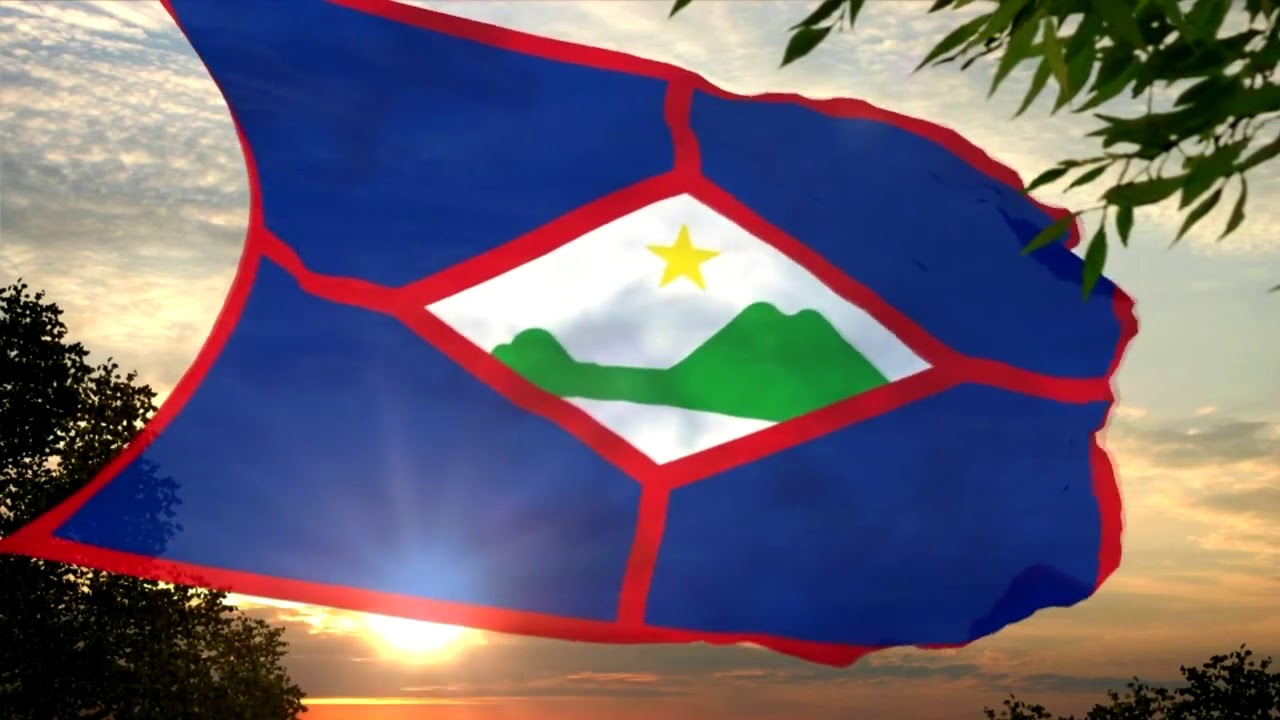 Sint Eustatius Flag - YouTube