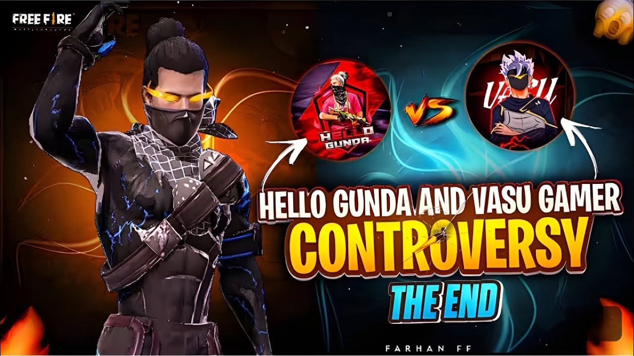 Controversy of Hello gunda Vs Vasu gamer, Sona gmr 🤯 | Free Fire ...
