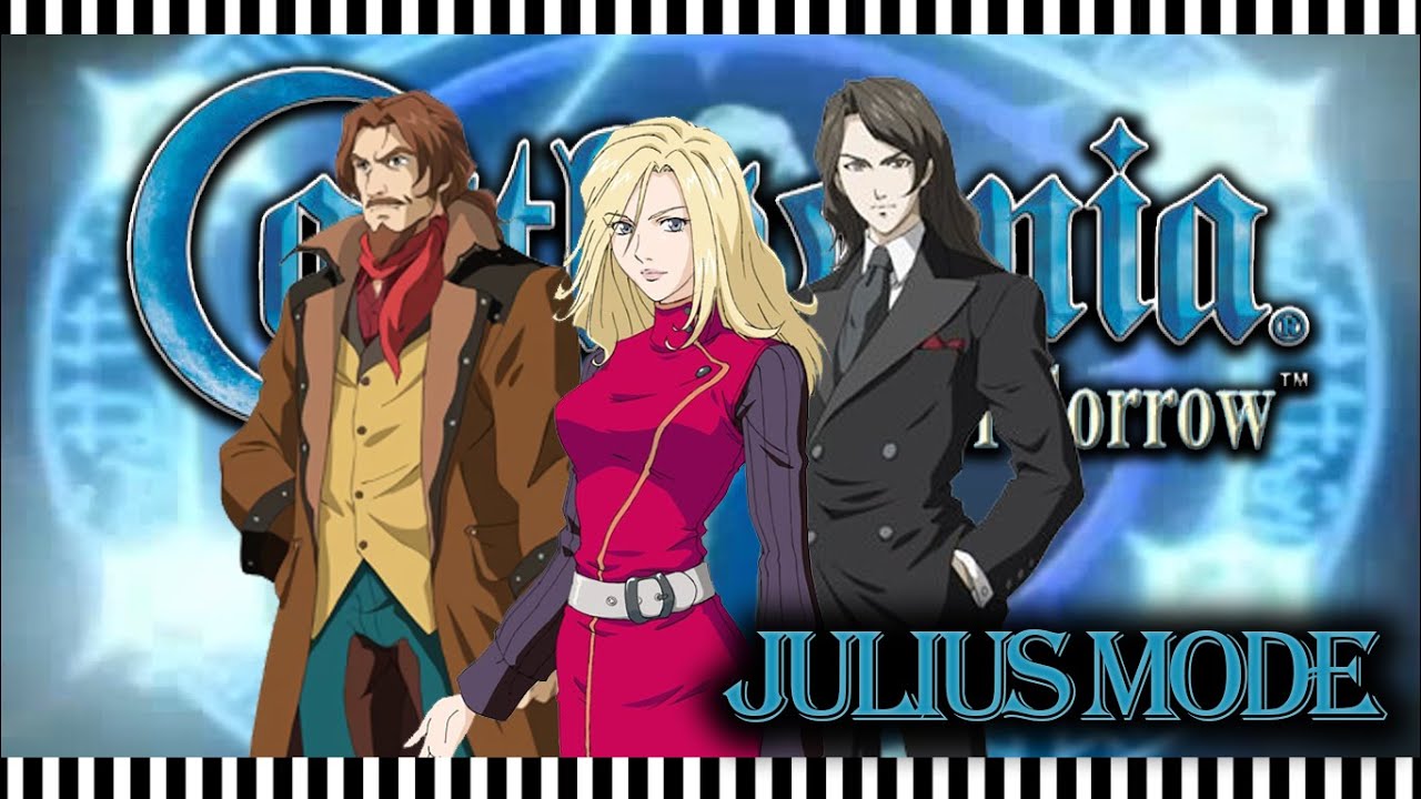 Castlevania Dawn of Sorrow - Trying Out Julius Mode - YouTube