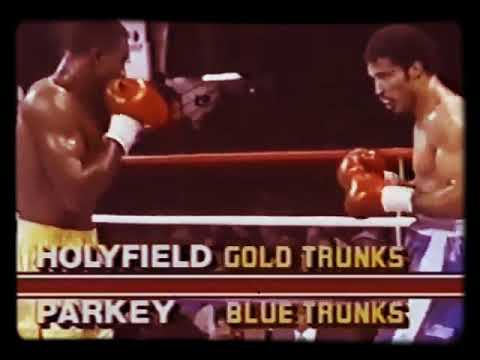 Evader holifilyda vs Ricky pareky walka odbyła się w las Vegas Nevada w roku 1987 wygrał 3 rundzie