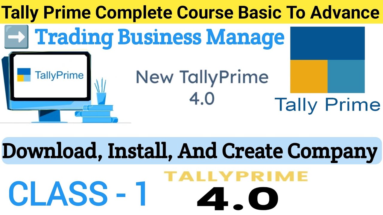 Tally Prime 4.0 | How To Download Tally Prime In Laptop | Tally Prime ...