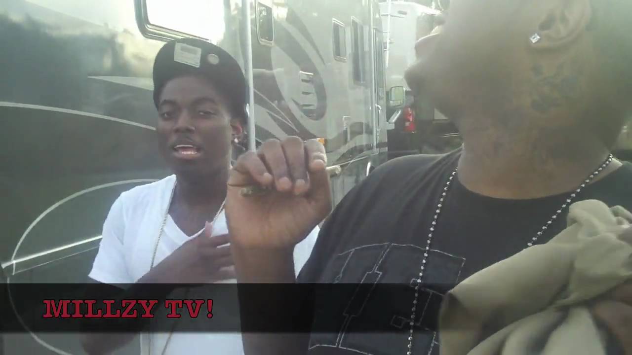 MILLZY TV! - BEHIND THE SCENES @ THE "BEDROCK VID - YouTube