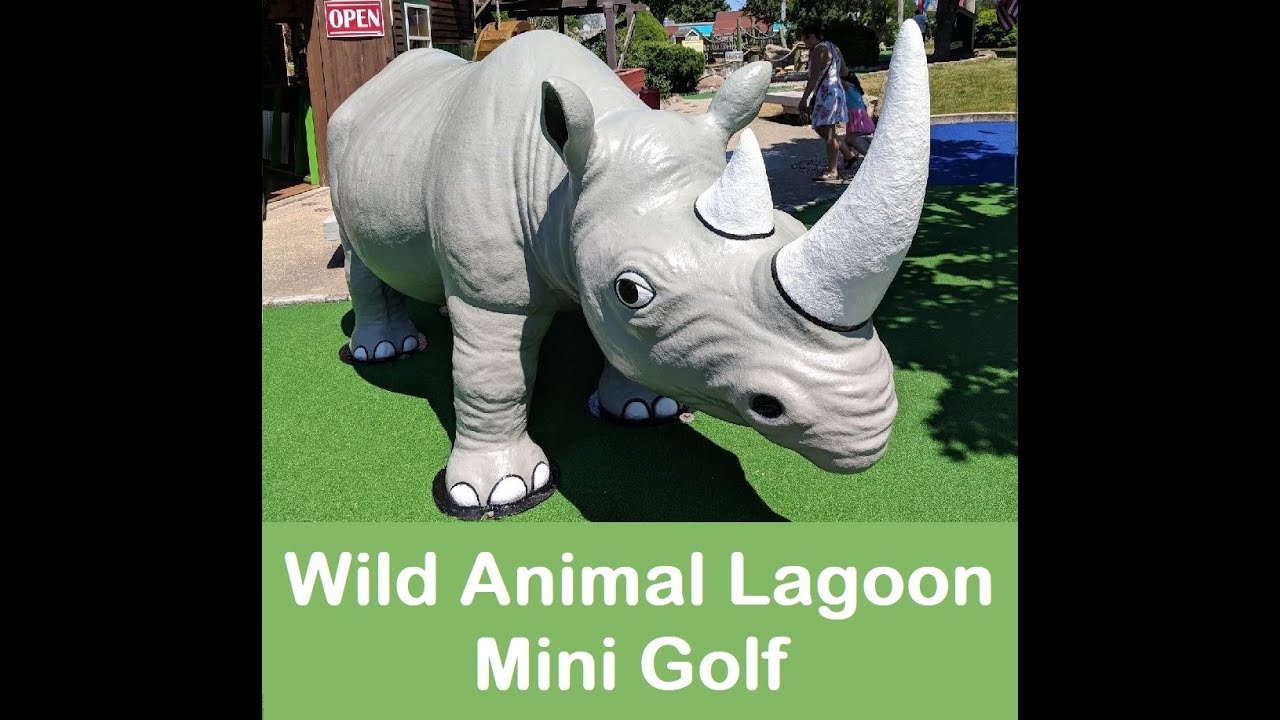Wild Animal Lagoon Mini Golf in West Yarmouth, MA - Cape Cod - YouTube