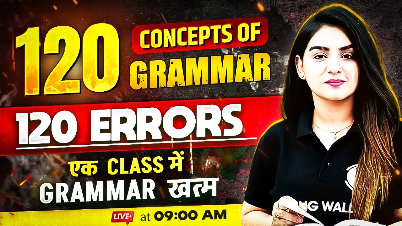 120 Rules of Grammar | English Grammar in One Shot | 120 Rules by ...