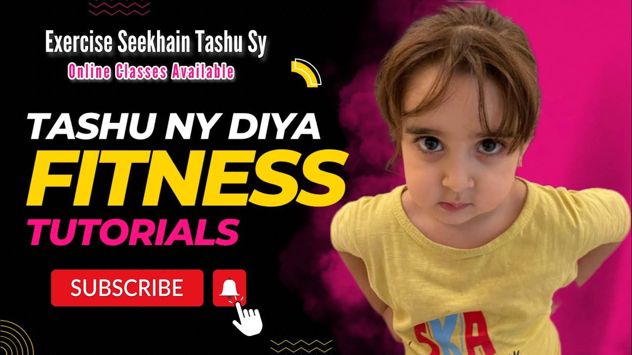 Fitness Classes With Tashu - Part 1 #babytasha #fitness #cute - YouTube