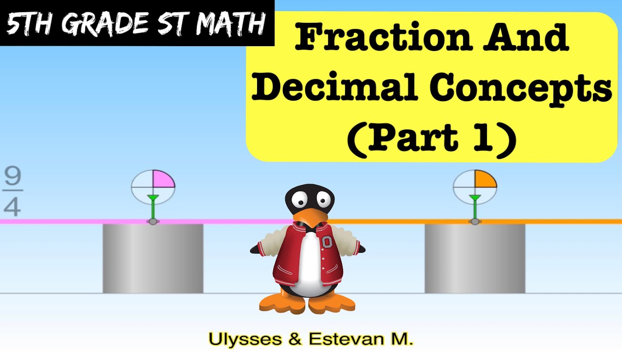 Fraction And Decimal Concepts (Part 1) - 5th Grade ST Math With JiJi ...