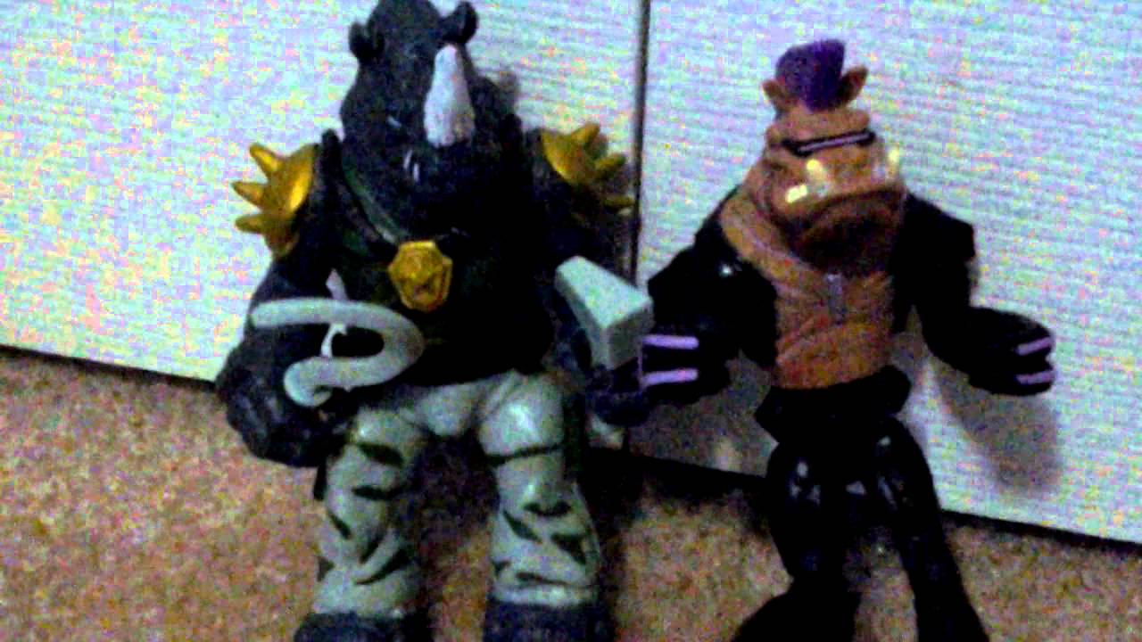 Ninja turtles pig and the rhino talk about - YouTube