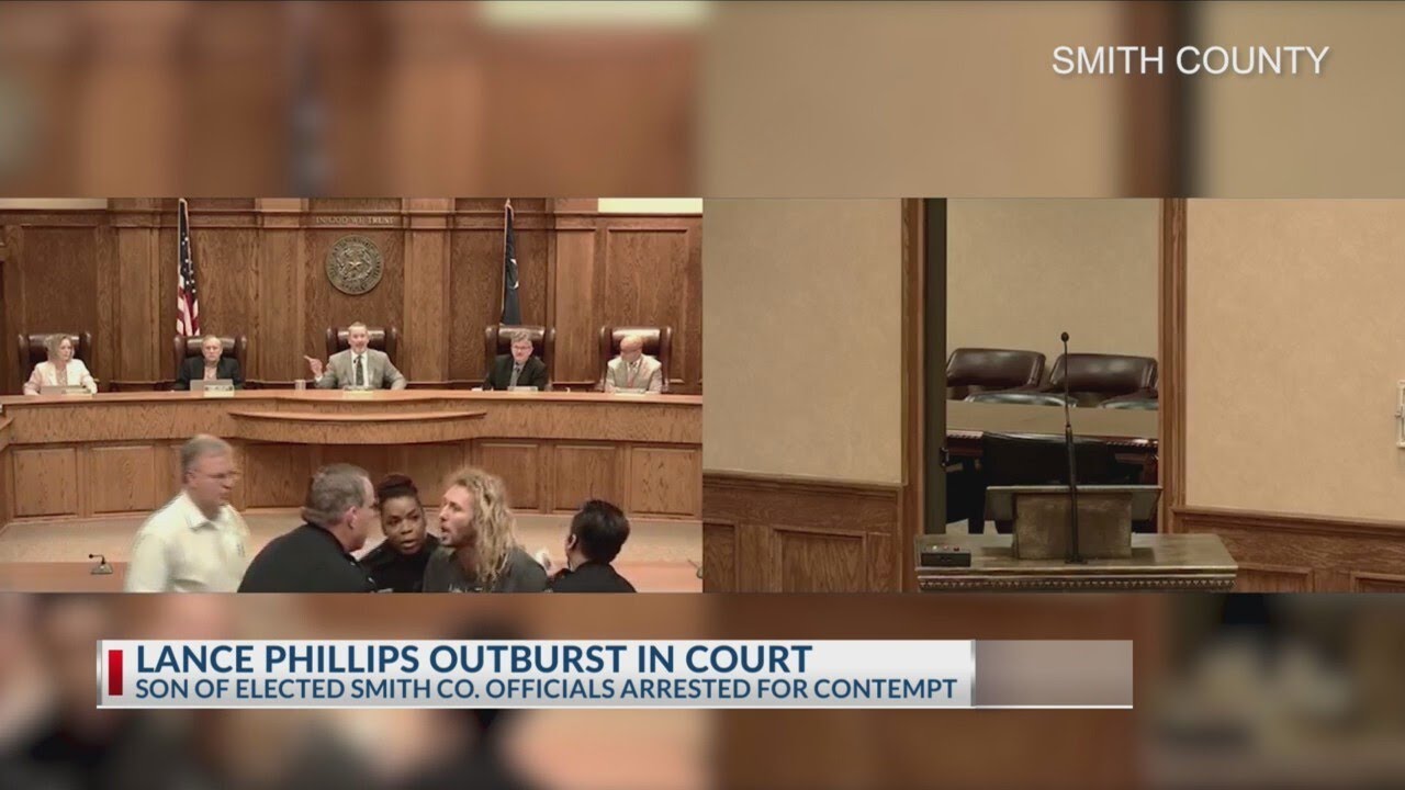 Son of elected Smith County officials arrested for assault of public ...