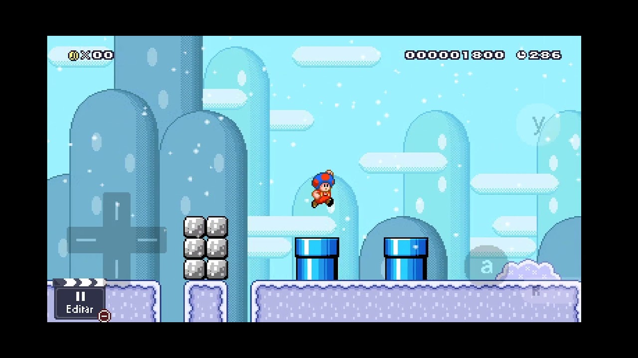 Toad's Adventure 5: Icy Steps (SMW) - YouTube