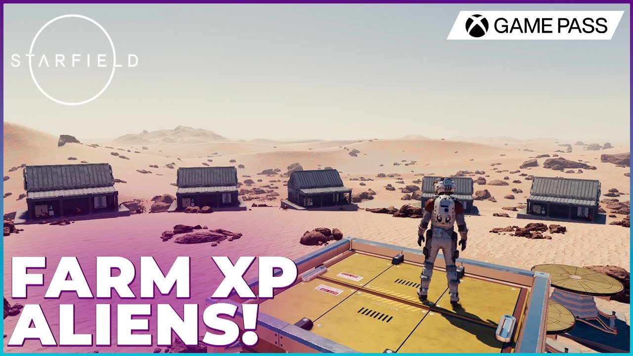 Starfield - Farm de XP Caçando Aliens + Entreposto Simples - YouTube
