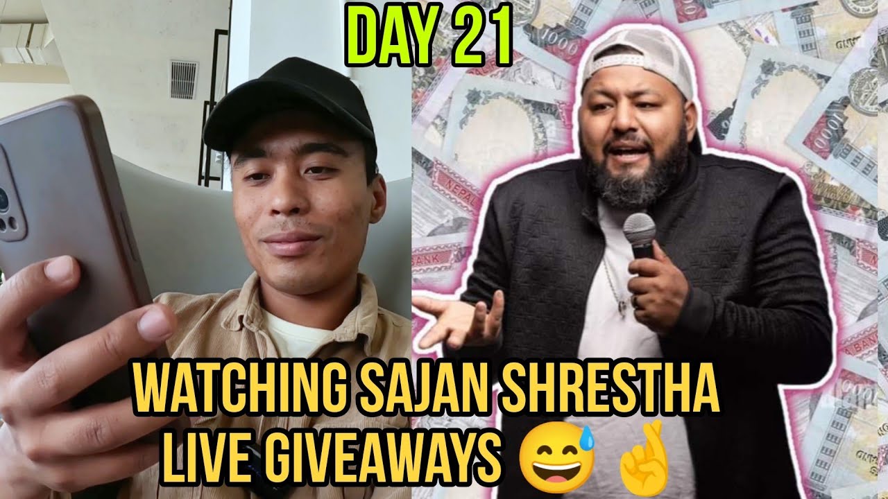 Watching Sajan Shrestha Live Giveaways || Himalayan Java offer 😅😅🍀 - YouTube