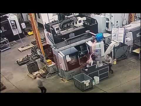 CNC Torna Makinesinde Malzeme Sıçraması-İş Kazası