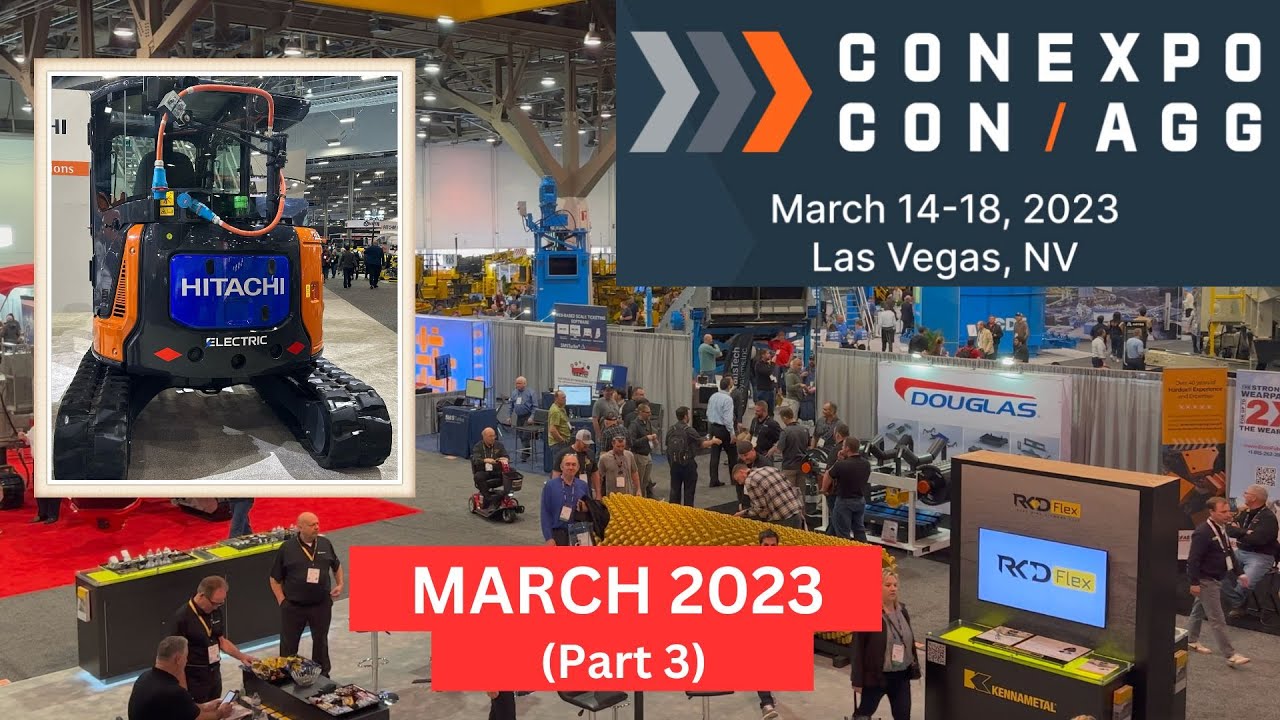 CONEXPO CON/AGG 2023 AT LAS VEGAS CONVENTION CENTER (NEVADA) MARCH 2023 ...