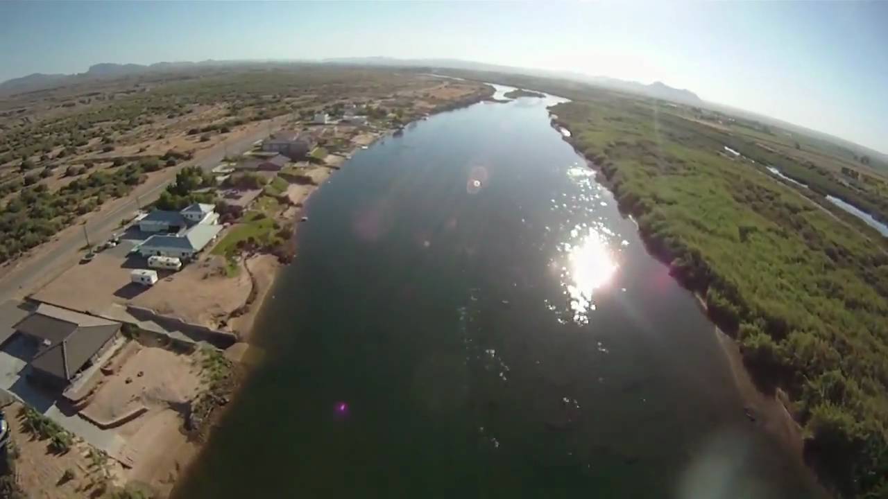 Flying Over Big River California - YouTube
