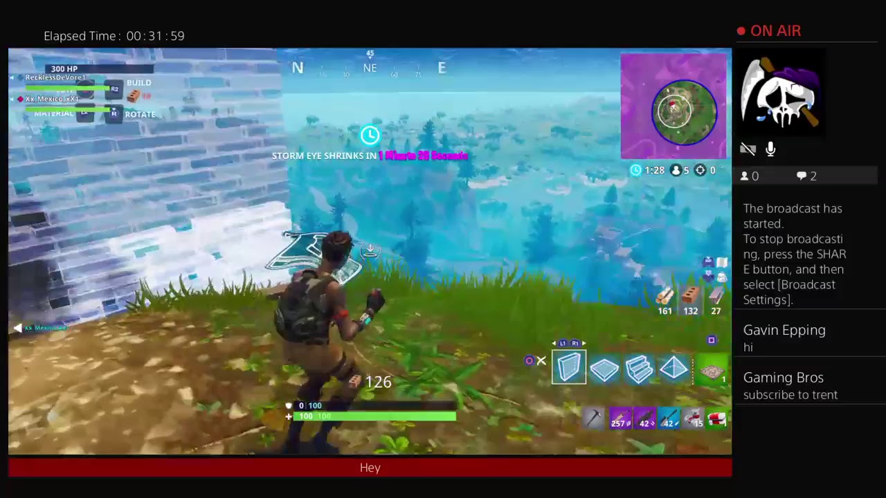 Fortnite live stream - YouTube