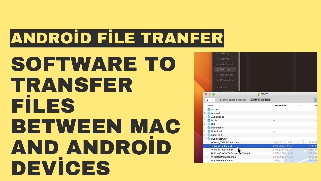 Android File Tranfer Software to Transfer Files Between Mac and Android ...