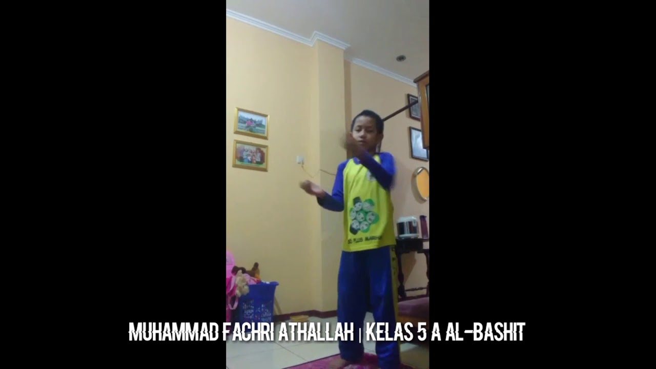 Muhammad Fachri Athallah Kelas 5 A Al-Bashit | Video Pemanasan Olahraga ...