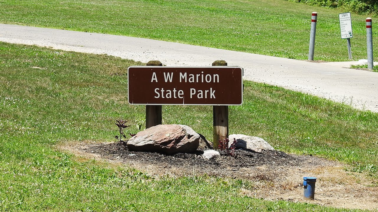 AW Marion State Park Campground Drive Through - YouTube