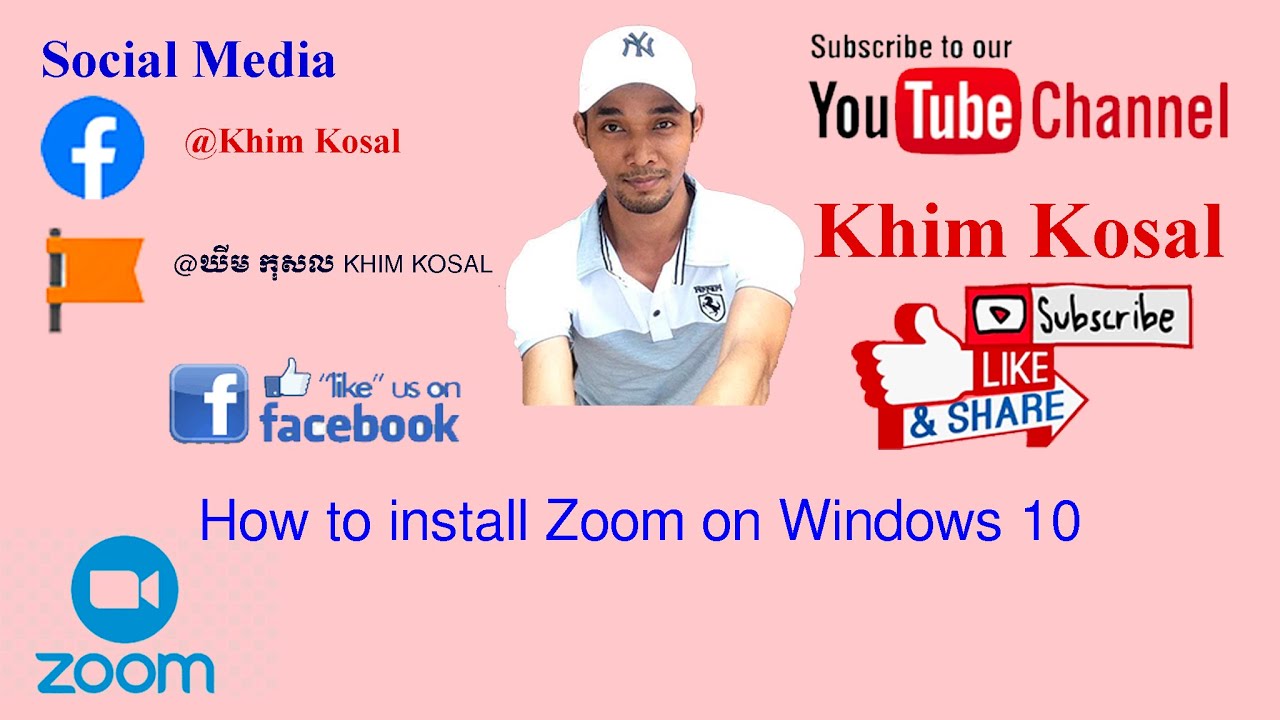 How to install Zoom on Windows 10 - YouTube