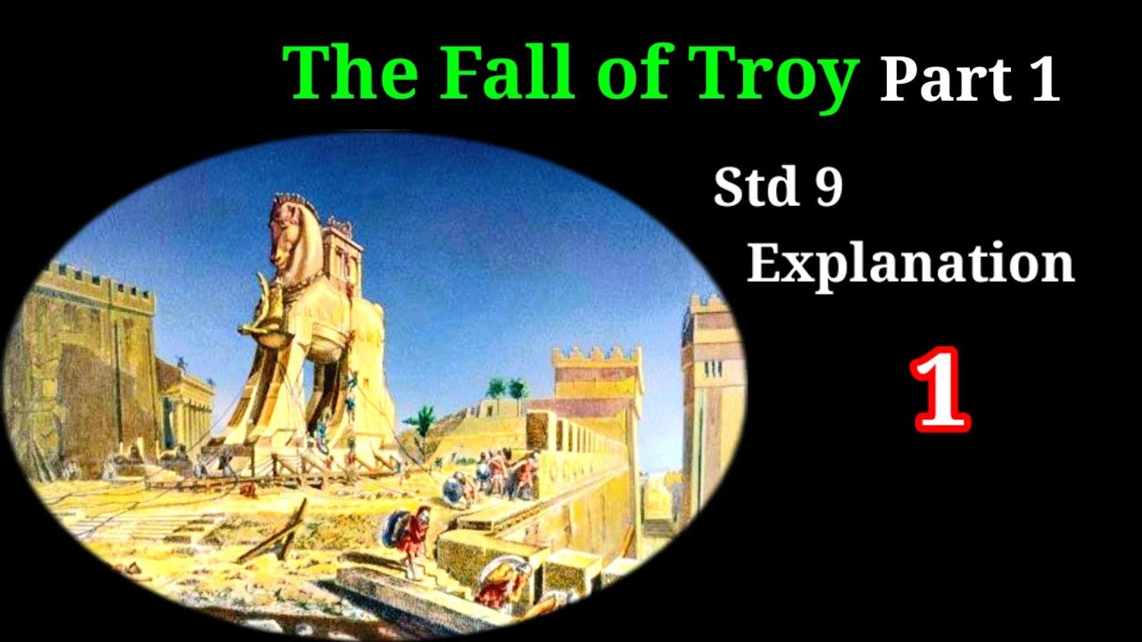 The fall of Troy part 1 | Explanation in English and Marathi - YouTube