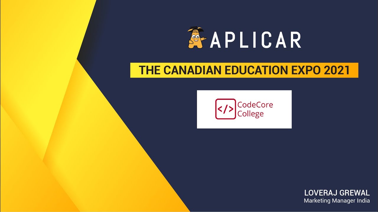 The Canadian Education Expo 2021 with CodeCore College - YouTube