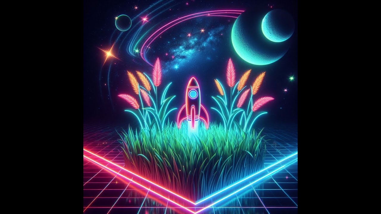 Neon Grass - YouTube