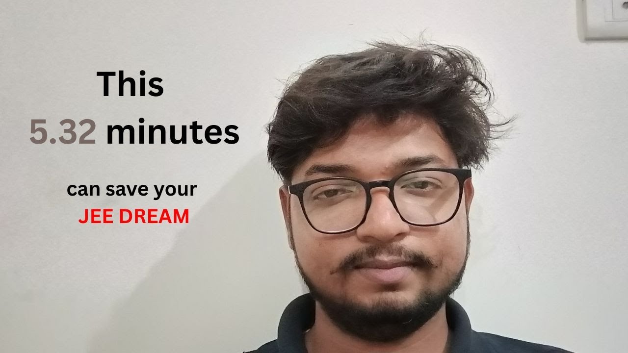 Class 11th JEE Aspirants , Understand This ! - YouTube