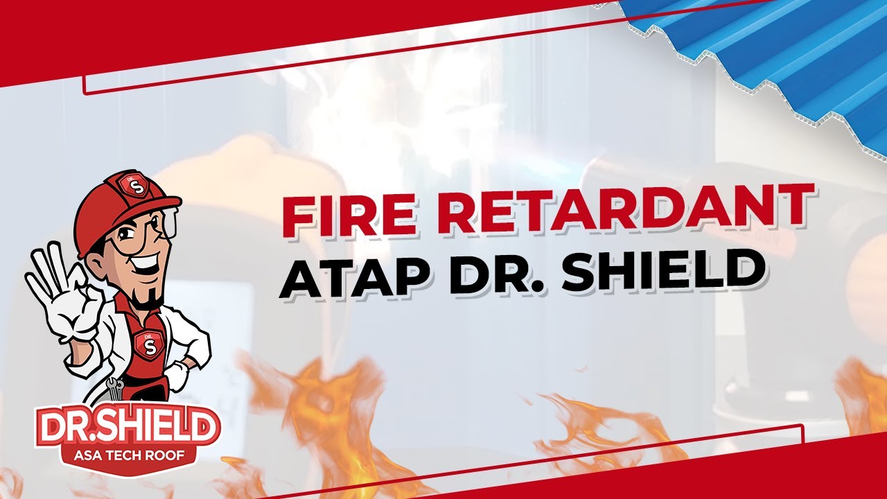 FIRE RETARDANT ATAP DR SHIELD ROOF - YouTube
