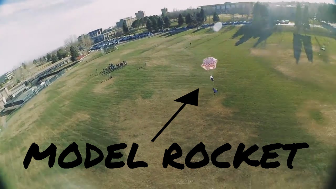 Flying with Model Rockets! FPV - University of Northern Colorado - YouTube