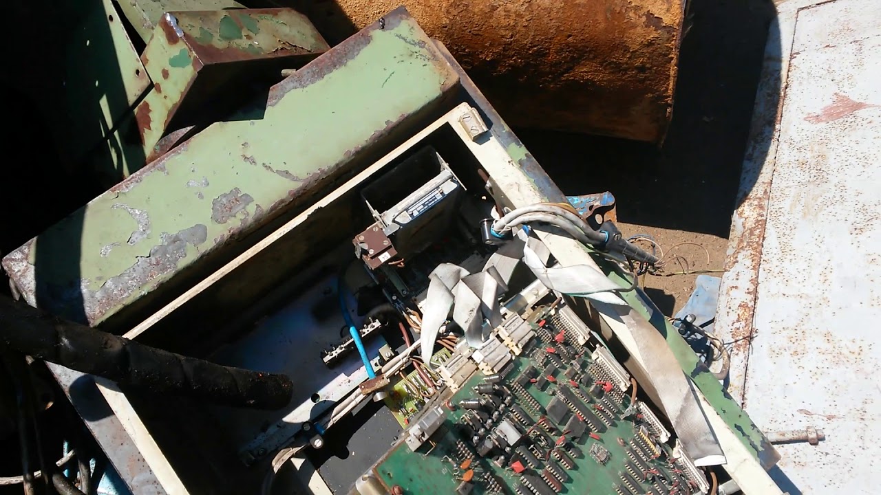 Scrap metal --CNC 645 - YouTube