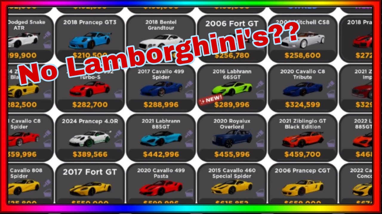 Where did all the Lambos go in Driving Empire. - YouTube