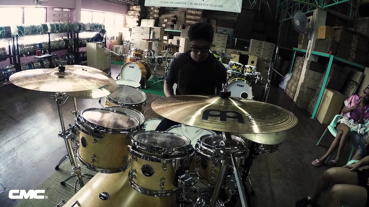 Lex Drummer ทดสอบ สแนร์ American Maple 14x5.5" + VintageX Hoops - YouTube