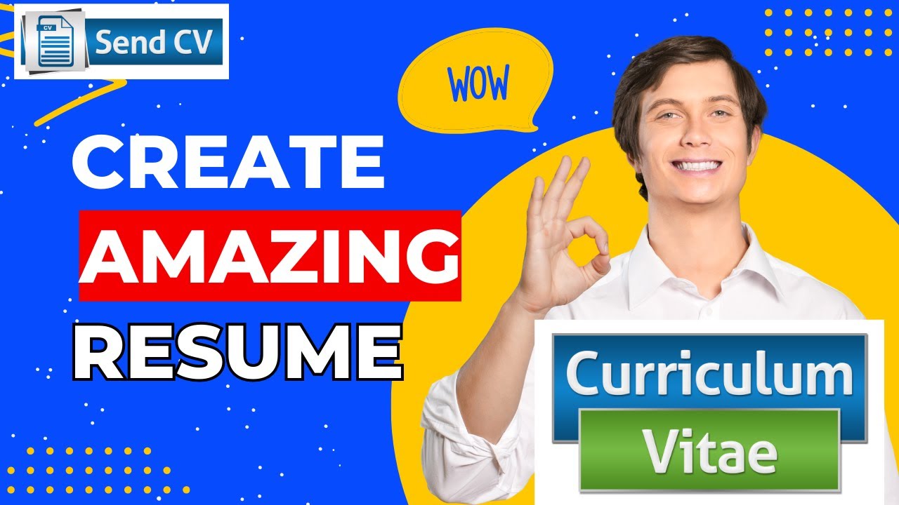 How to Write Professional Resume || Curriculum Vitae || CV Writing ...