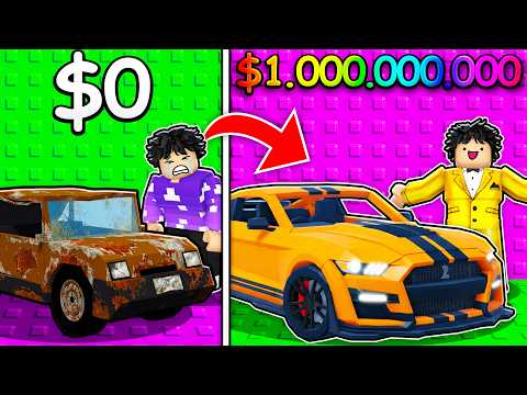 0 a 100 TRILHÕES sendo DONO DE UM ESTACIONAMENTO no Roblox