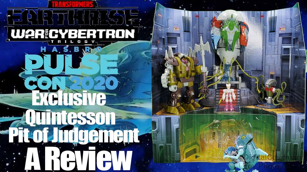 Quintesson Pit of Judgement || A Transformers Earthrise Review - YouTube