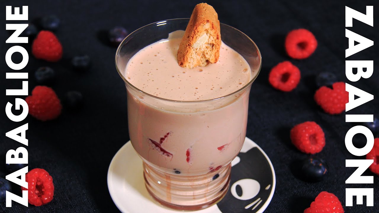 How to Make Zabaglione (Zabaione) - YouTube