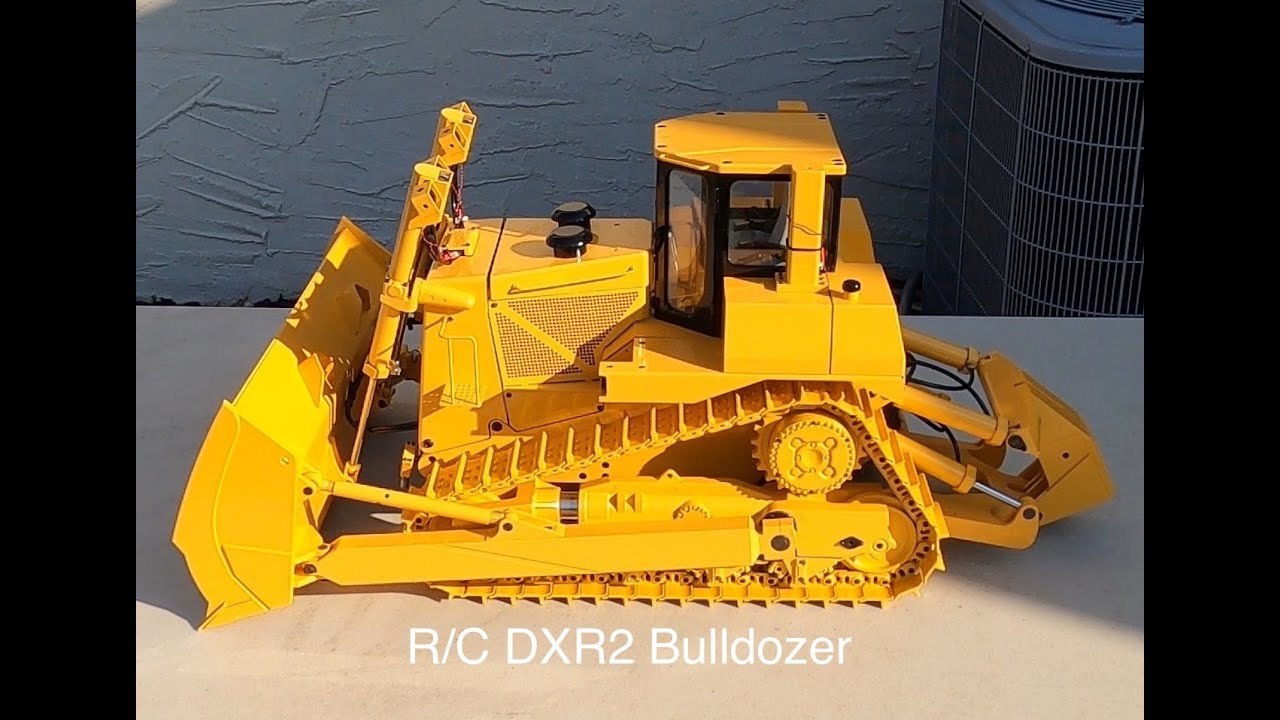 Unboxing Hydraulic R/C Bulldozer DXR2!! - YouTube