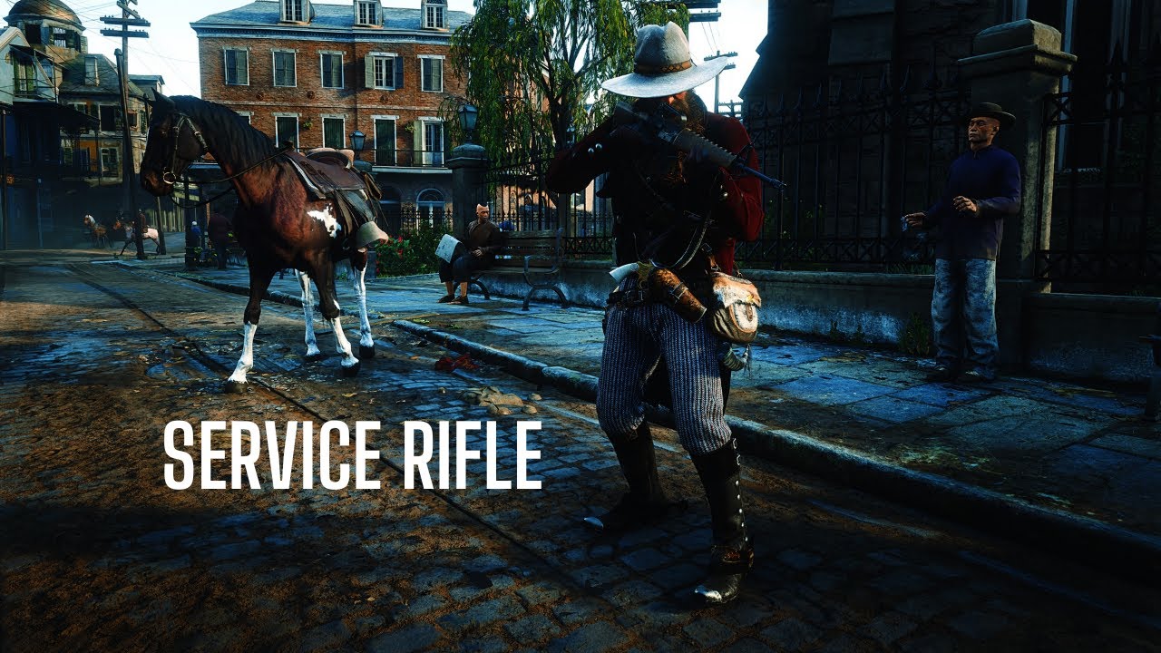 The Service Rifle MOD Showcase - RDR2 - YouTube