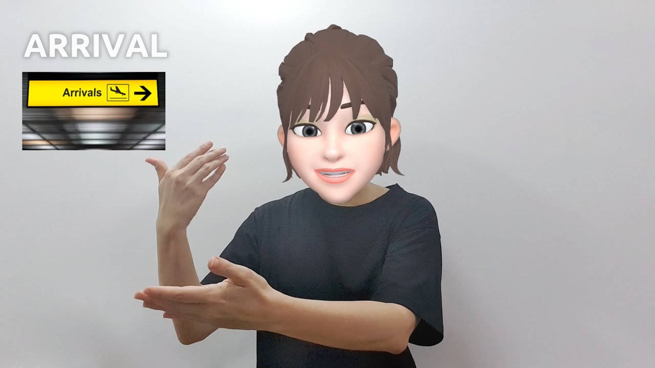 American Sign Language (ASL) Lesson: Arrival - YouTube