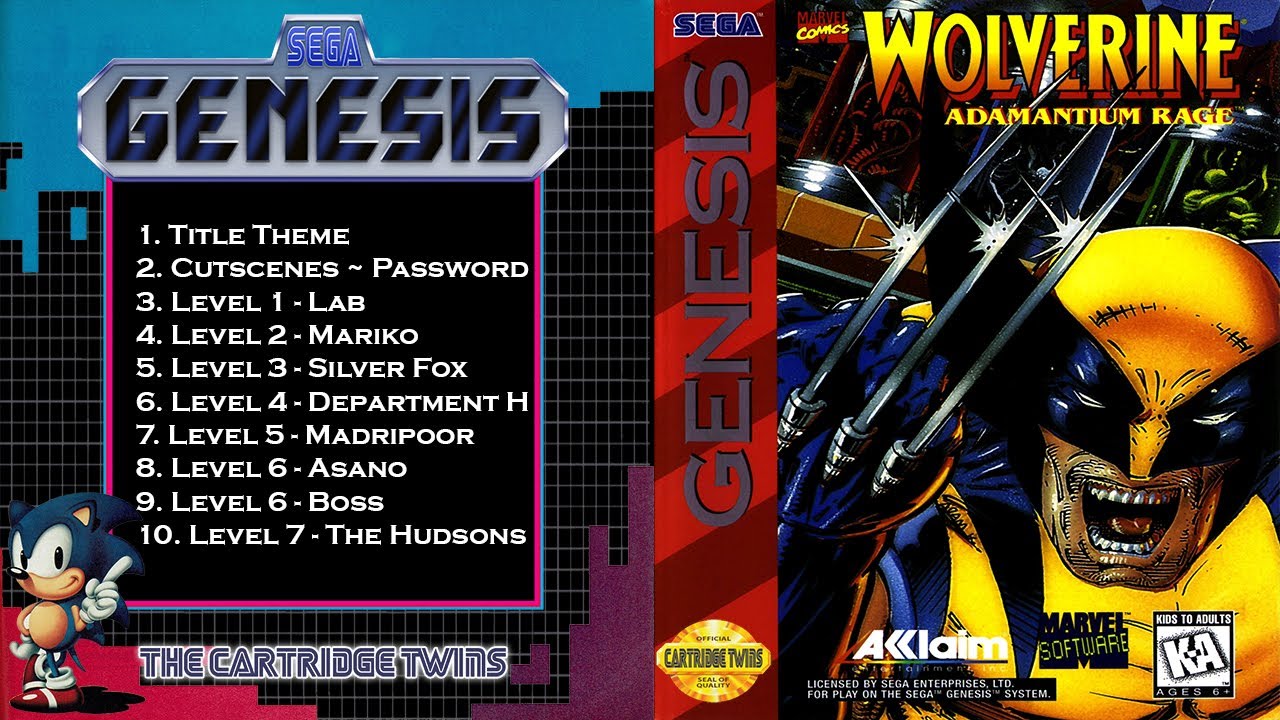 Wolverine: Adamantium Rage - Sega Genesis OST - YouTube