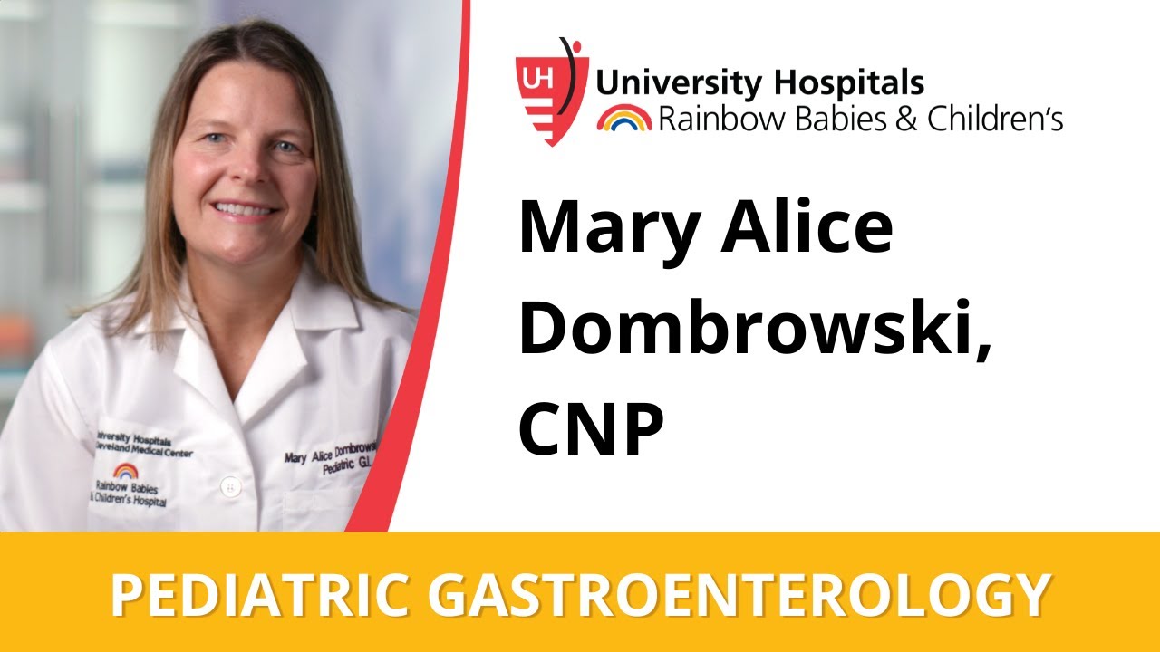 Mary Alice Dombrowski, CNP - Pediatric Gastroenterology - YouTube
